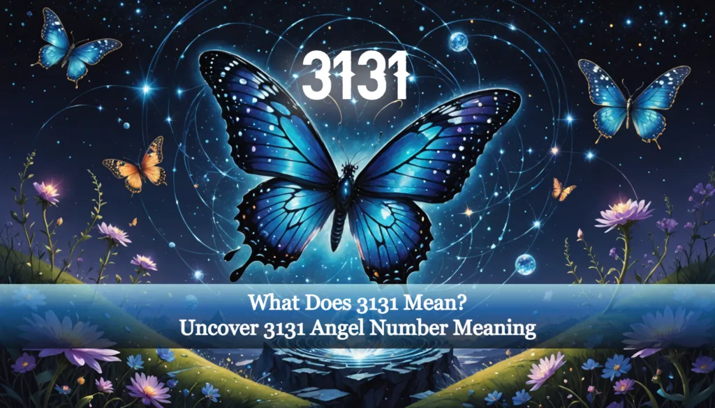 What Does 3131 Mean? Uncover 3131 Angel Number Meaning