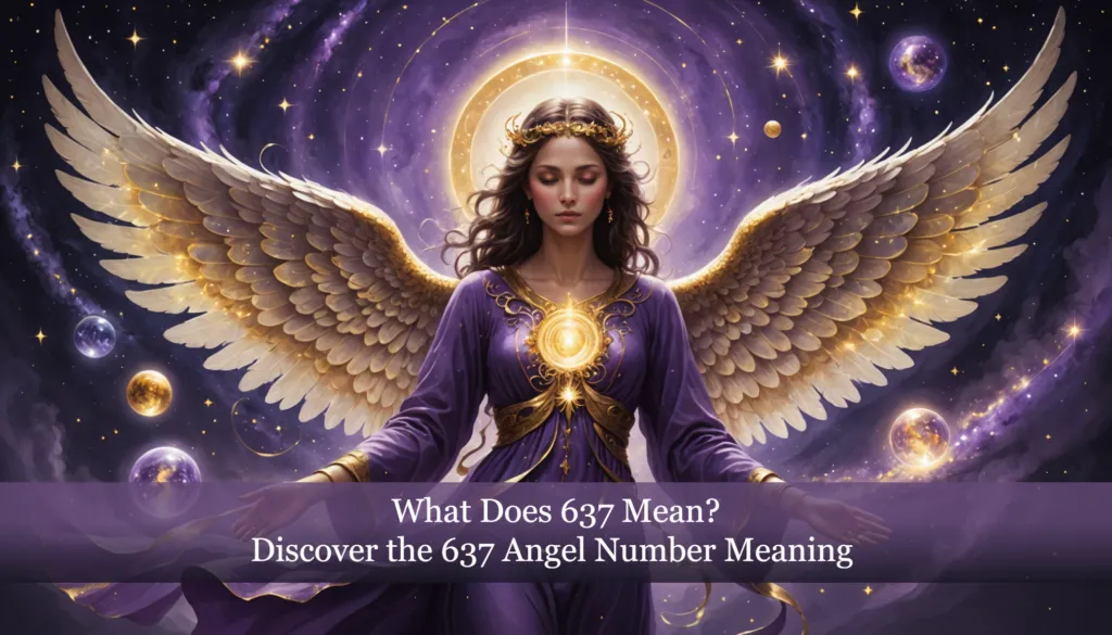 What Does 637 Mean? Discover the 637 Angel Number Meaning